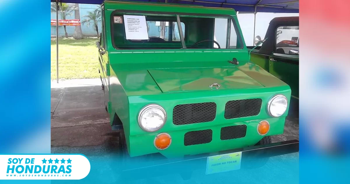 El Compadre, el primer auto 100% hondureño, fabricado en los años 70 ...